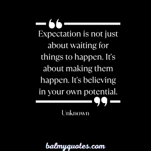 30 Expectations Quotes For Motivation & Reflection » Balmy Quotes
