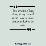 41 Powerful Leave Me Alone Quotes To Enjoy Solitude & Peace