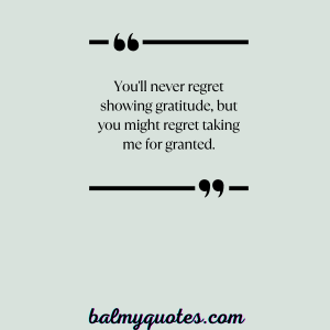 30+ Don't Take Me For Granted Quotes (Appreciate What You Have)