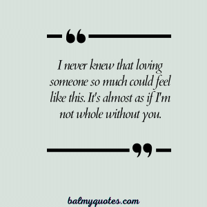 20+ Incomplete Without You Quotes: Express Your Emotions