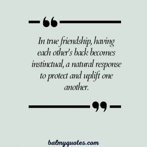 20+ Quotes On Having Someone's Back When They Need You