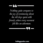 25+ Missing Old Days Quotes: Nostalgic Quotes