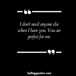 25+ You Are Perfect for Me Quotes For Your Loved One